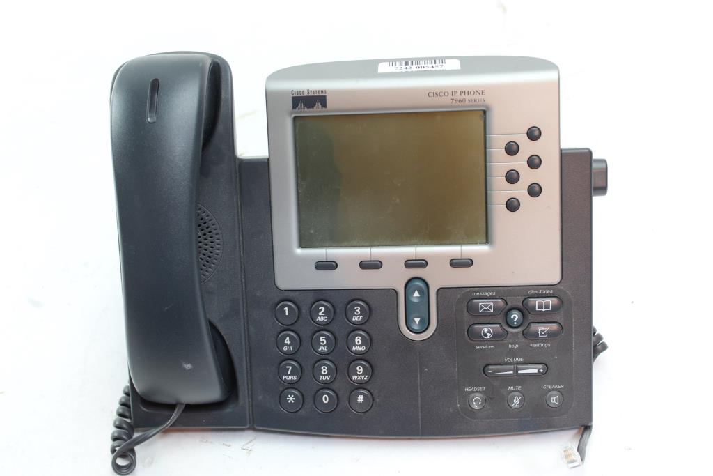 Cisco Ip Phone Models: 7942, 7960, 7962: 5+ Pieces | Property Room