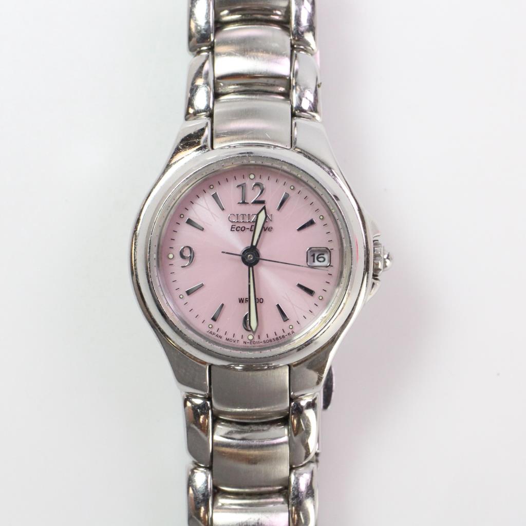 Citizen Eco-Drive Pink Dial Watch | Property Room