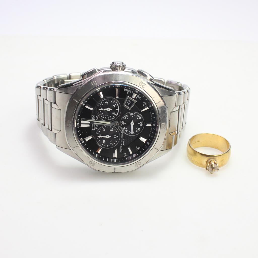 Citizen Watch and Ring, 2 Pieces | Property Room