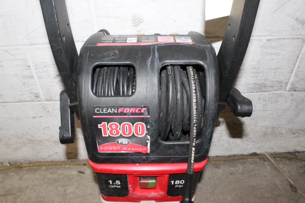 CleanForce Electric Pressure Washer | Property Room