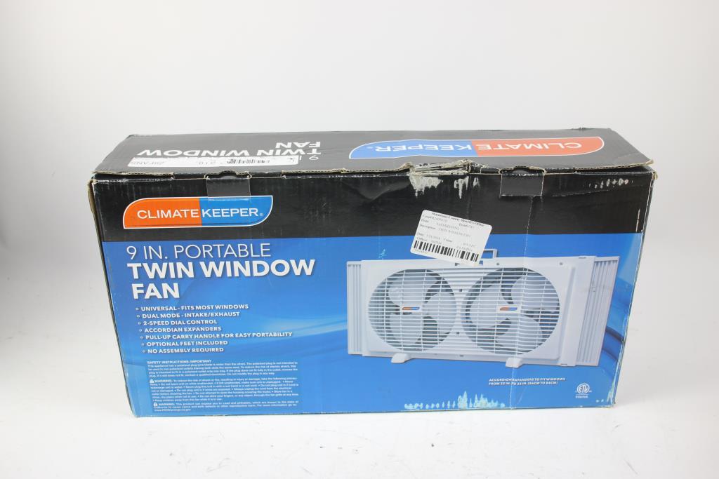 Climate Keeper Twin Window Fan | Property Room