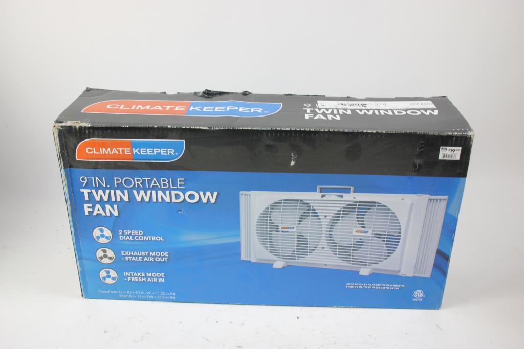Climate Keeper Twin Window Fan | Property Room