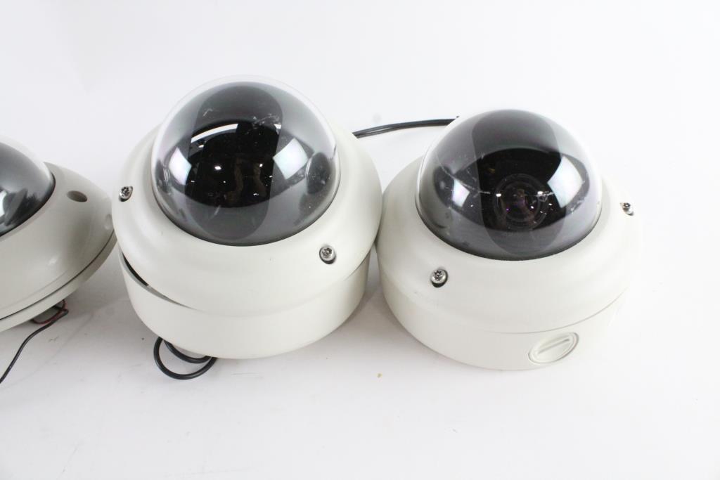 Clinton Electronics Dome Security Camera And More, 4 Pieces | Property Room