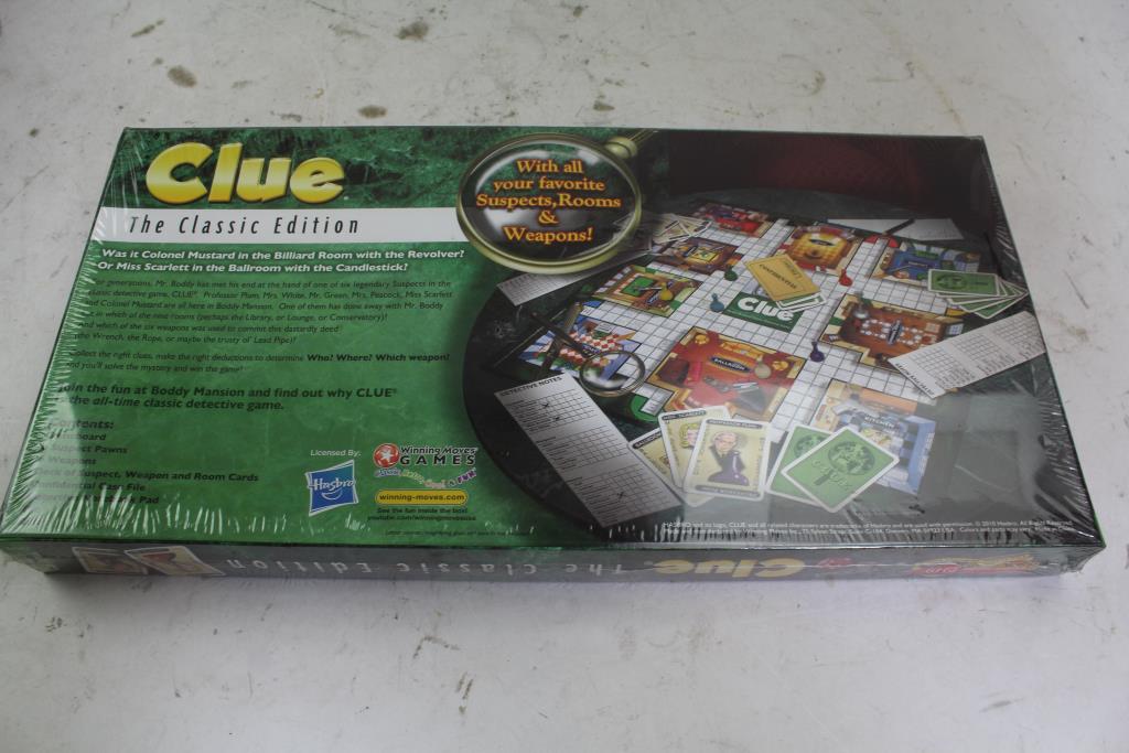 Clue The Classic Edition Game 1949 | Property Room