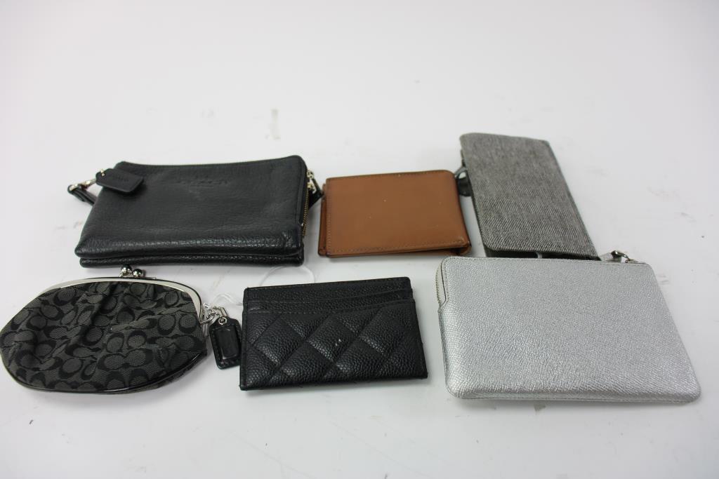 Coach, Chanel And Other Wallets 6 Pieces | Property Room