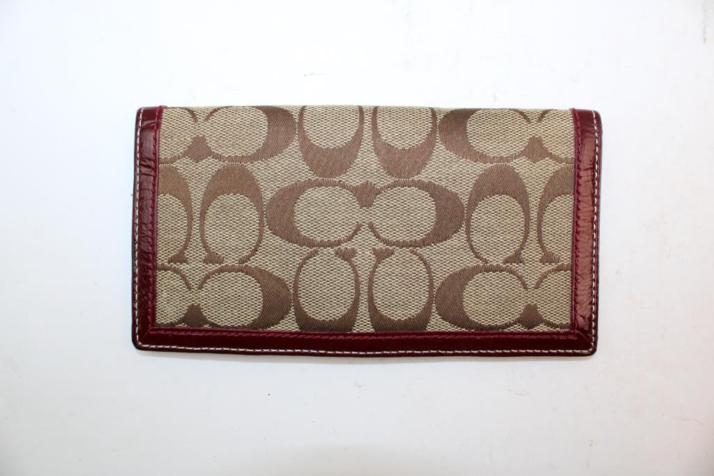 Coach Check Wallet | Property Room