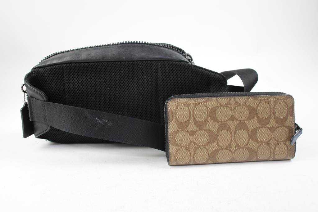 Coach Chest Bag Crossbody And Wallet | Property Room