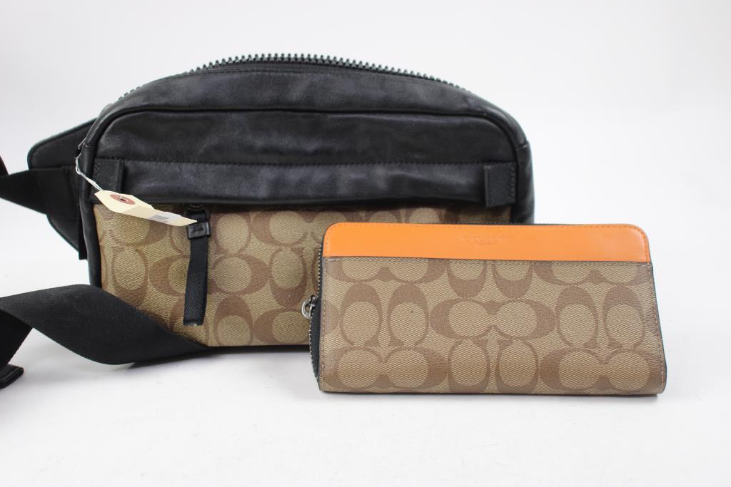 Coach Chest Bag Crossbody And Wallet | Property Room