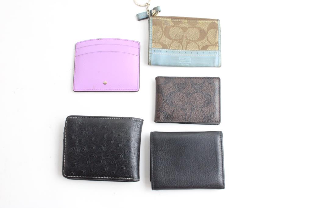 Coach, Kate Spade & More Wallets, 5 Pieces | Property Room