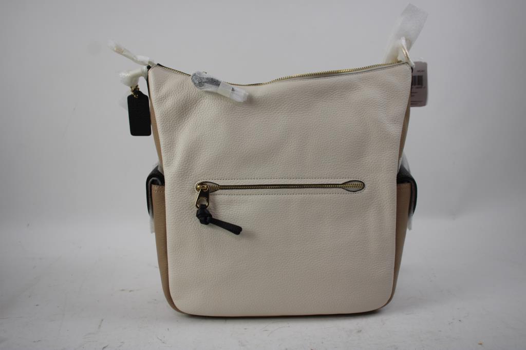 Coach Large Handbag, Creme/Beige | Property Room