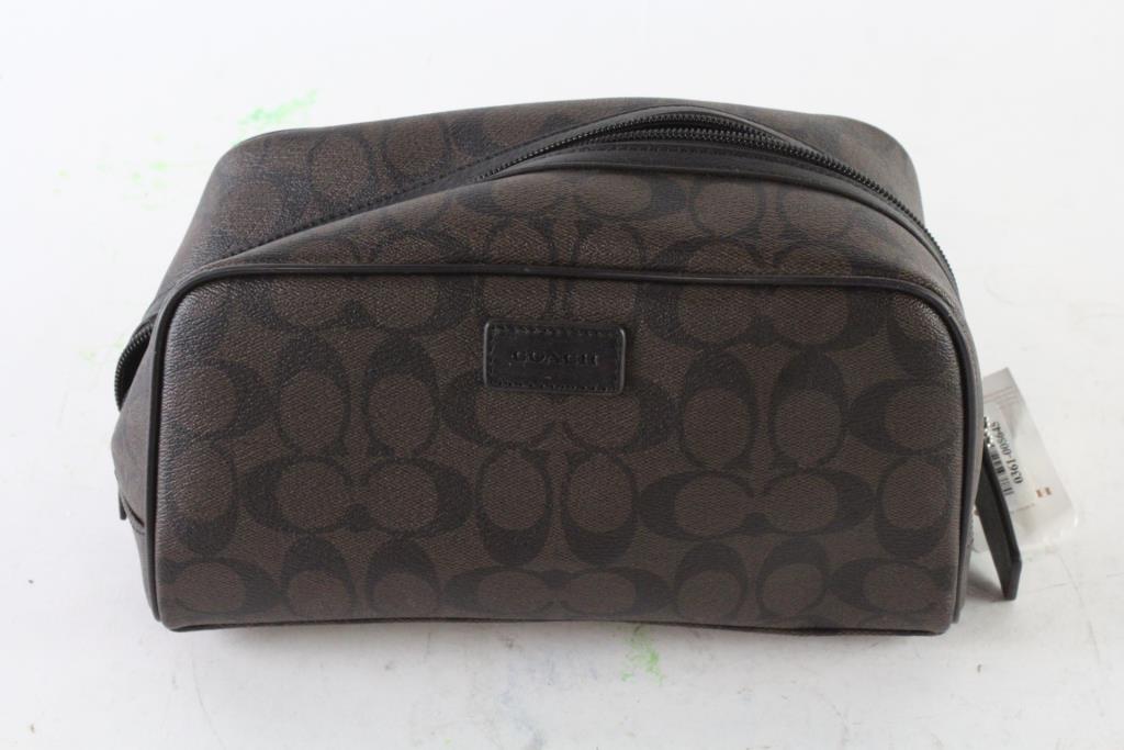 Coach Mens Heritage Signature Travel Kit | Property Room