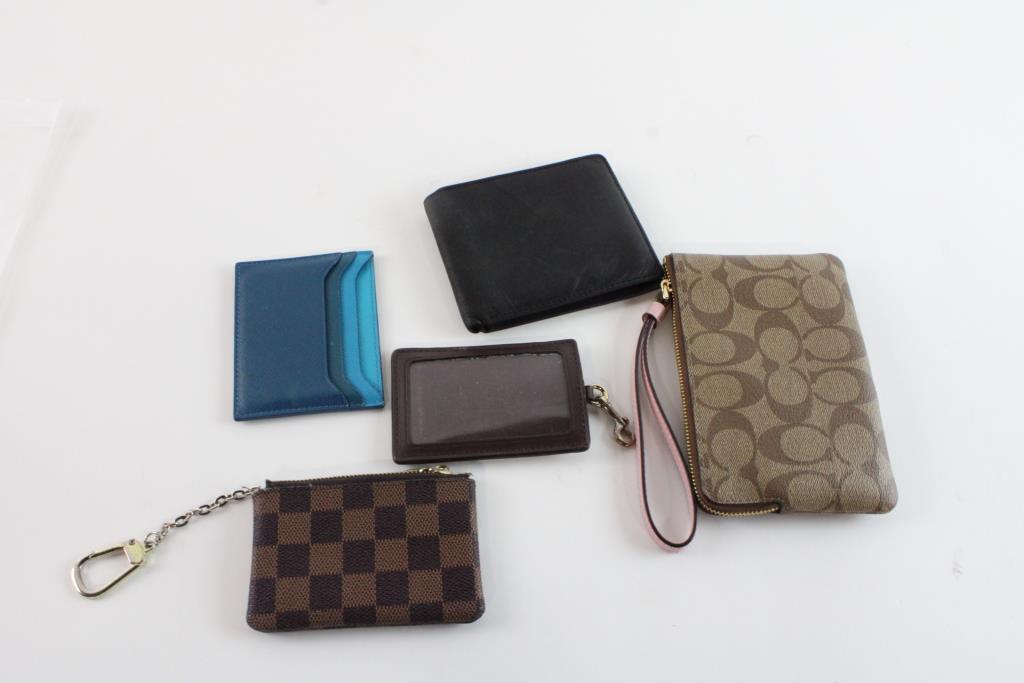 Coach, Piaget & More Wallets, 5 Pieces | Property Room