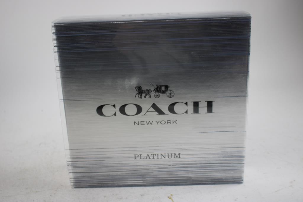 Coach Platinum Cologne Set | Property Room