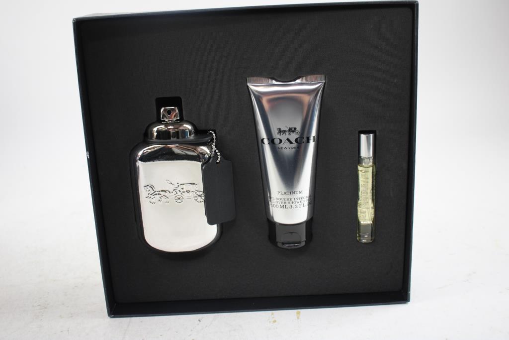 Coach Platinum Cologne Set | Property Room