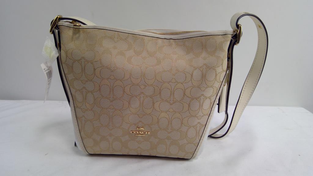 Coach Signature Small Dufflette, Khaki | Property Room