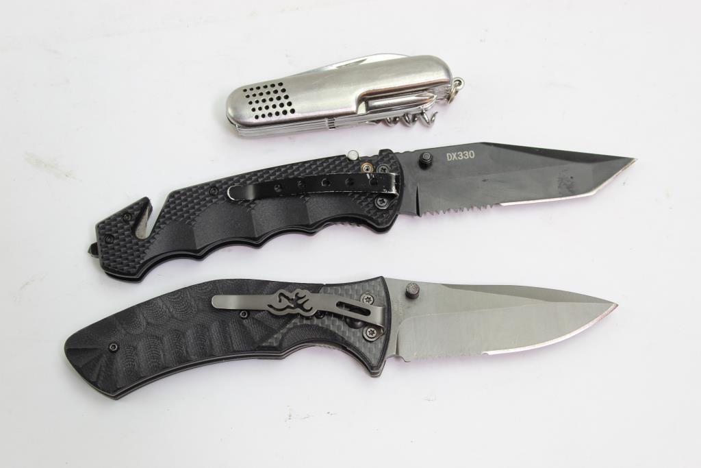 Coast, Black Label Folding Blade Knives, Daylight Multi-tool 3 Pieces ...