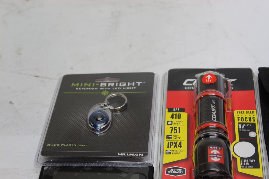 Coast Flashlight, Sheffield, Mini Axe, Magellan Gps+ More 7 Pieces ...