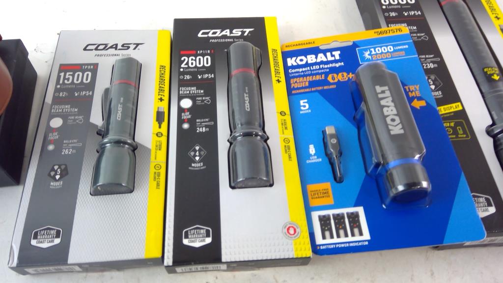 Coast Professional Series Flashlight And More 6 Pieces | Property Room