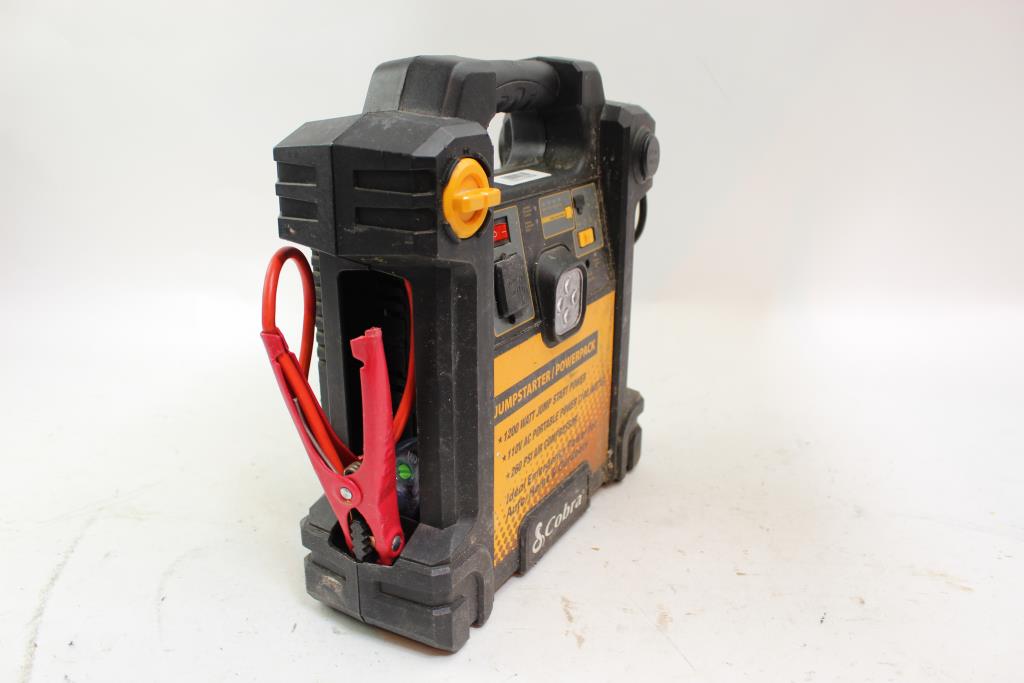 Cobra 1200 Watt Jumpstarter Powerpack Compressor | Property Room