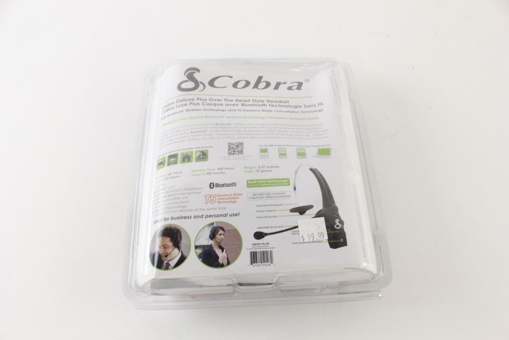 Cobra Deluxe Bluetooth Headset | Property Room