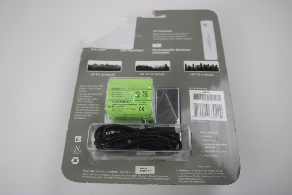 Cobra RX385 Two-Way Radios | Property Room