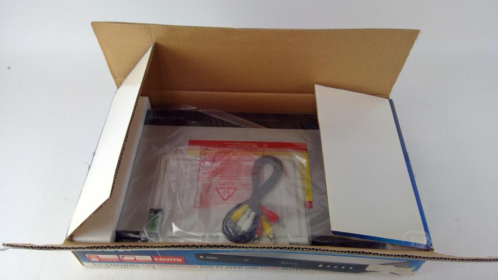 Coby 5. 1-Channel Upconversion DVD Player With HDMI Output, DVD-588 ...