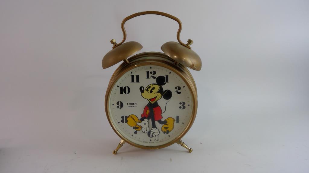 Cocacola And Mickey Mouse Clocks, 2 Pieces | Property Room