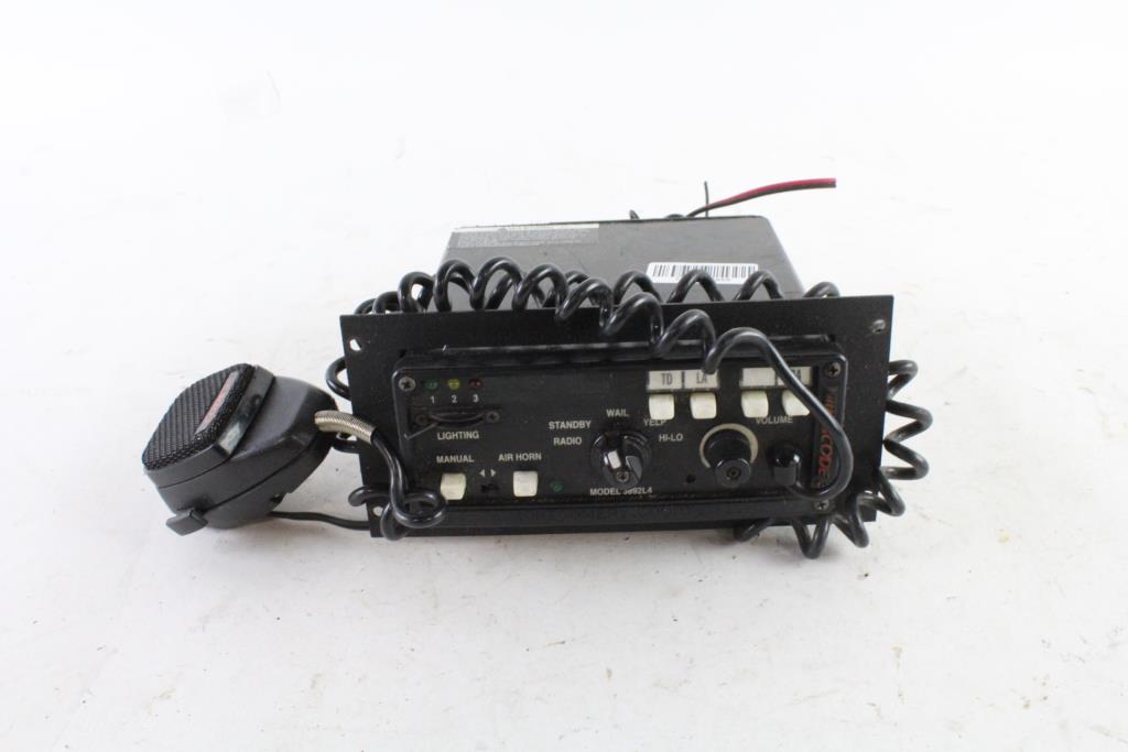 Code 3 Siren With Light Control | Property Room