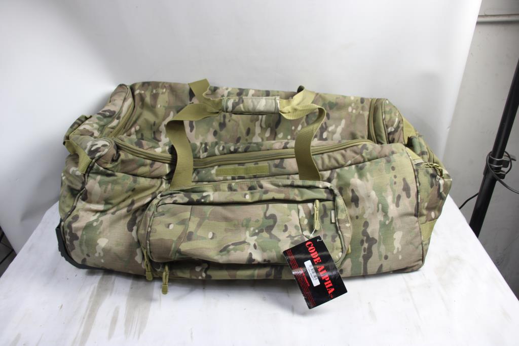 Code Alpha Military Rolling Bag | Property Room