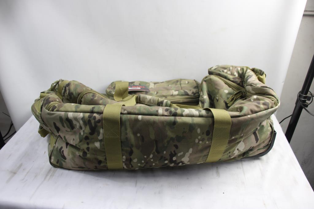 Code Alpha Military Rolling Bag | Property Room
