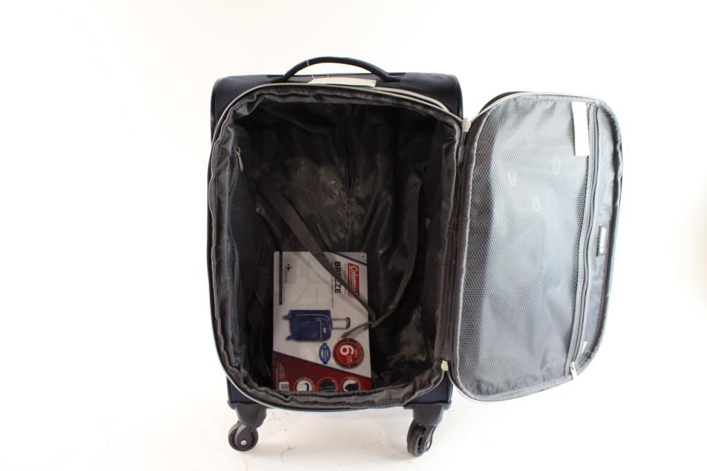 Coleman 20" Upright Softshell Rolling Suitcase | Property Room