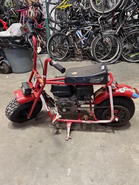 Coleman Gas Powered Mini Bike | Property Room