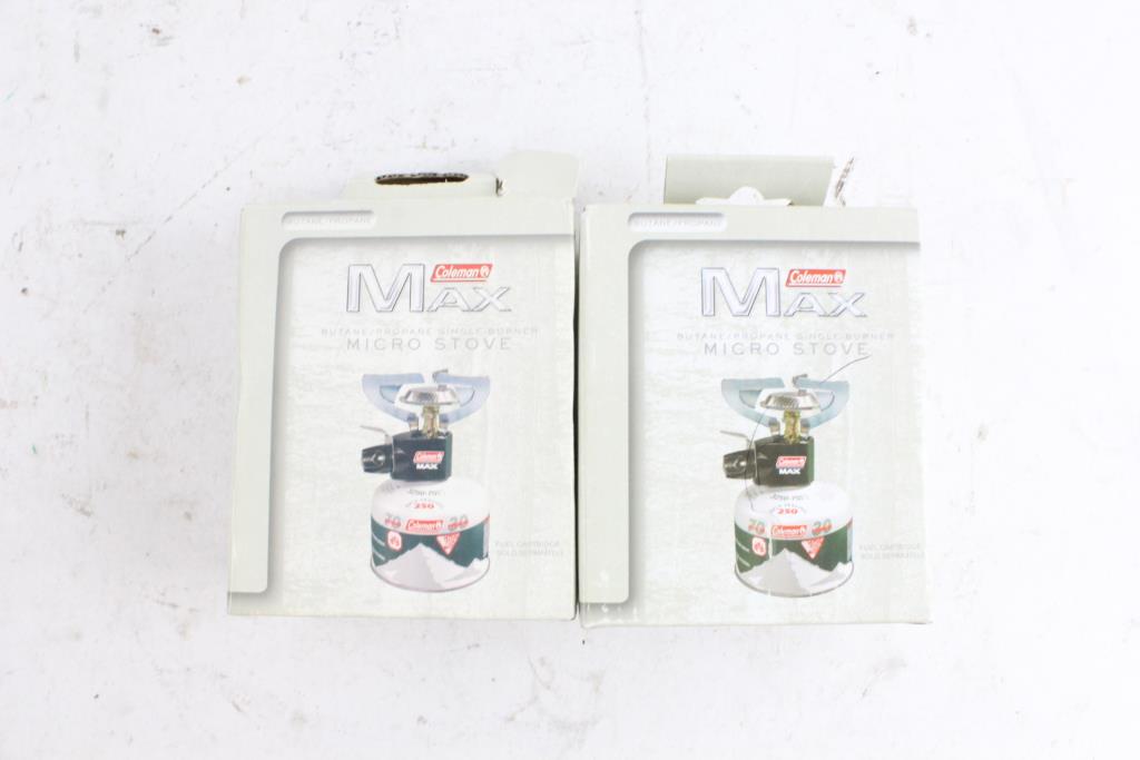 Coleman Max Butane/Propane Single-Burner Micro Stoves, 2 Pieces ...