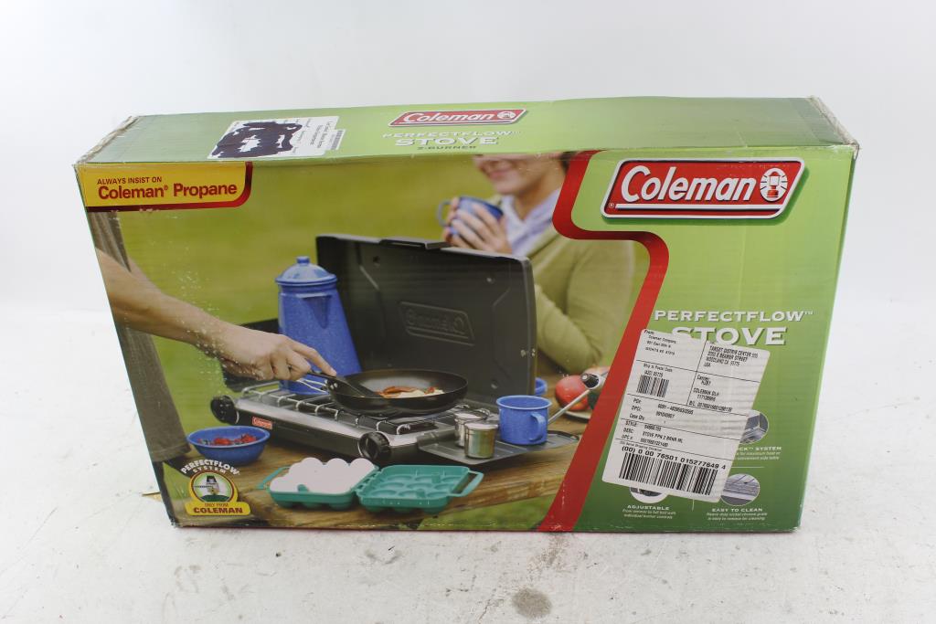 Coleman Perfectflow 2 Burner Camp Stove | Property Room