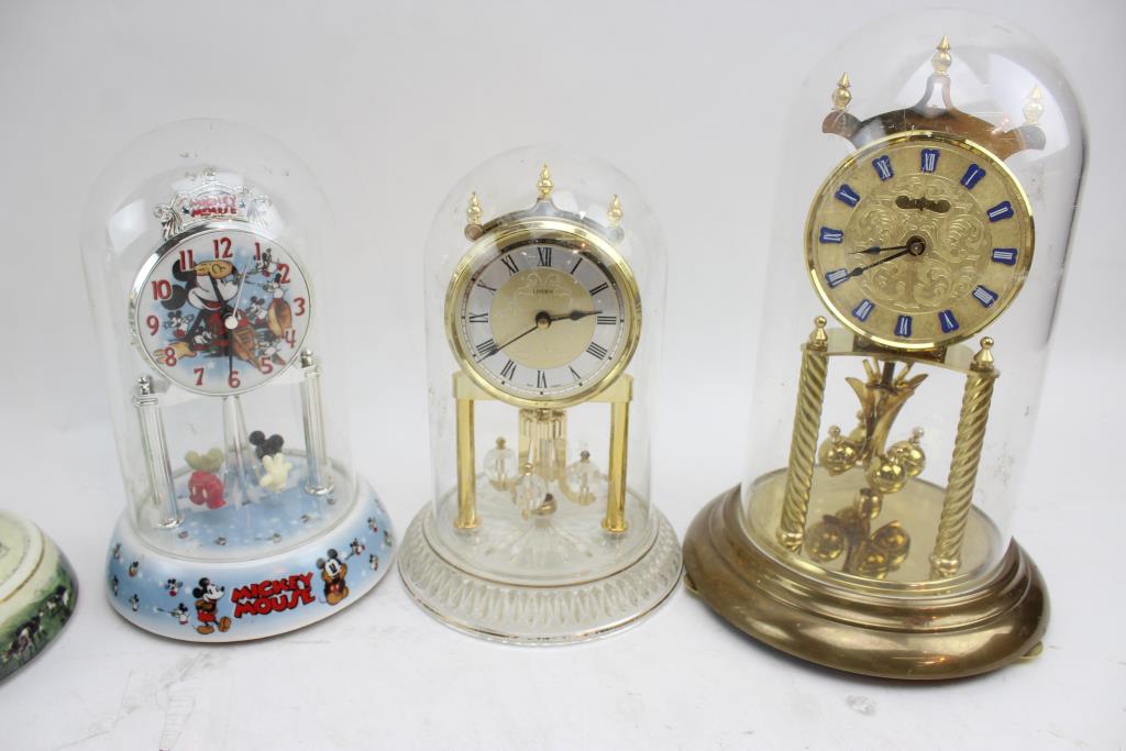 Collectible Analog Countertop Clocks; 5 Items | Property Room