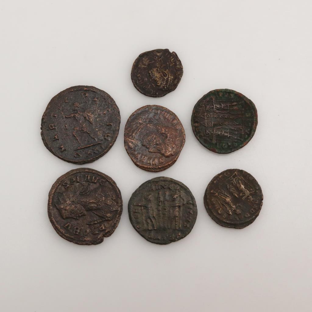 Collectibles Ancient Copper Token, 7 Pieces | Property Room