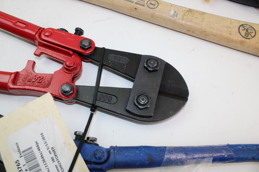 Collins Axe Axe, Bolt Cutters, & More Assorted Tools; 7 Pieces ...