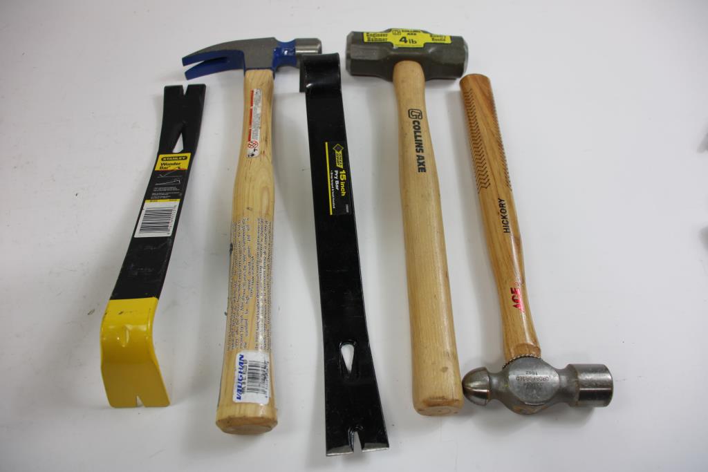 Collins Axe Mallot, Yellow Jacket Lighted Powerblock, Hammer And More ...