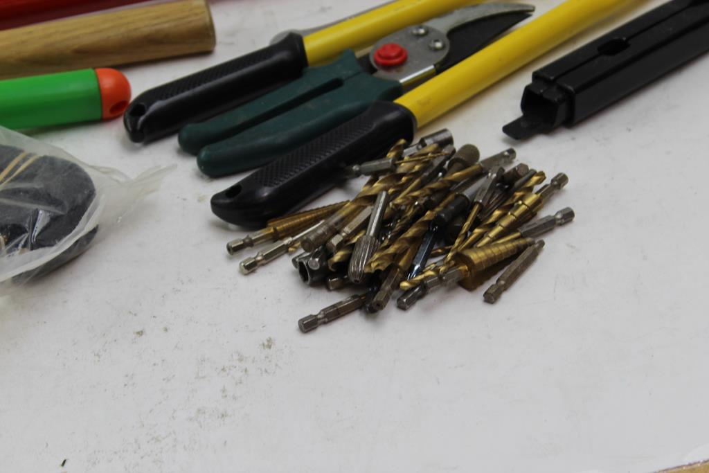 Collins Axe Pick Axe, Stanley Bolt Cutter And More 20+ Pieces ...