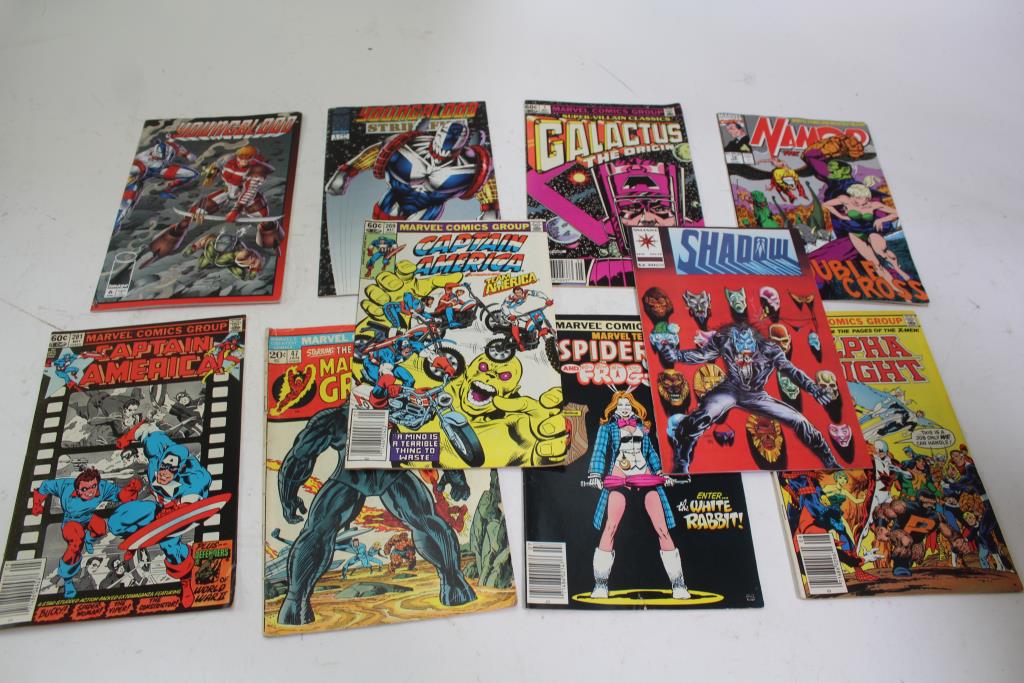 Comics: Captain America, YoungBlood, Shadow, Galactus And More: 10 ...