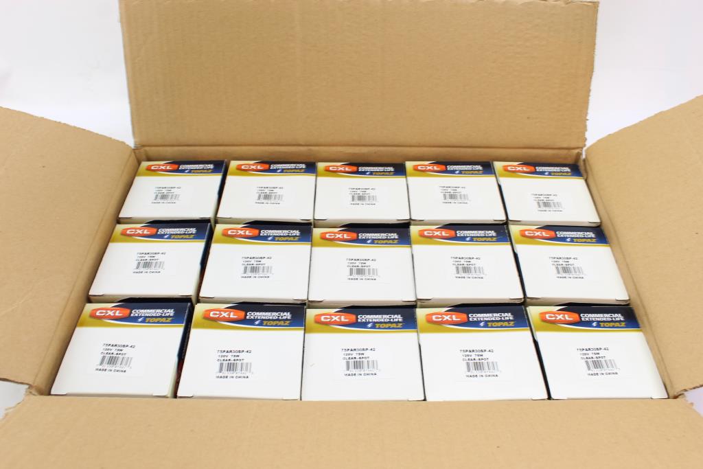 Commercial Extended Life Halogen Indoor/ Outdoor Lamps 15 Pieces ...