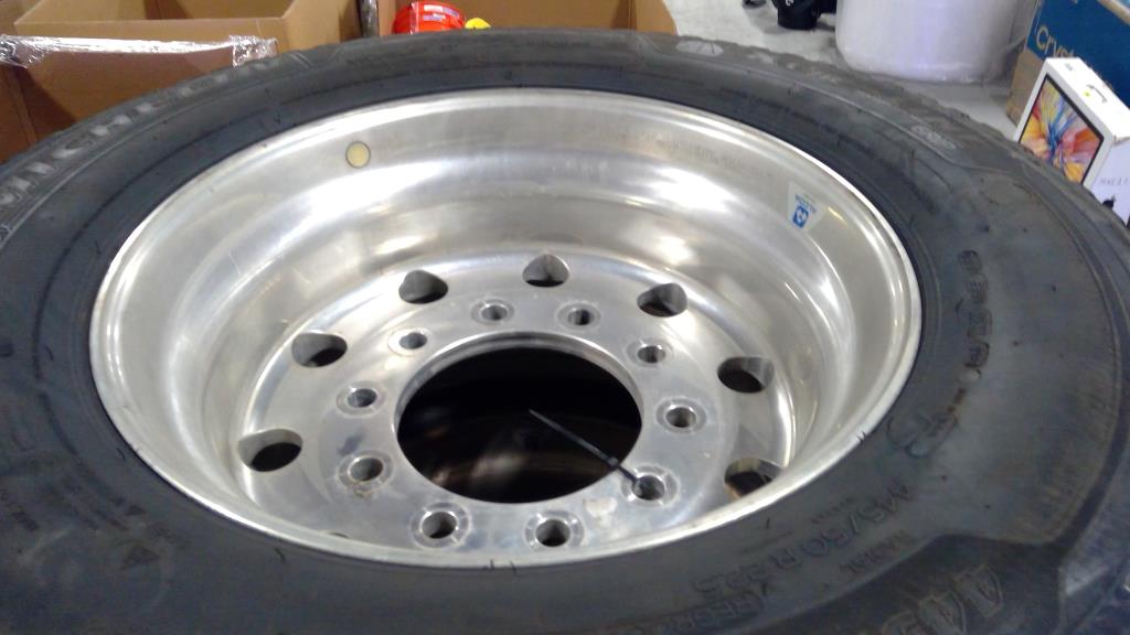 Commercial Truck Rims With Tires 4pc | Property Room