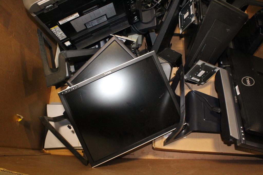 Computer Monitors, Printers And More, 10+ Pieces | Property Room
