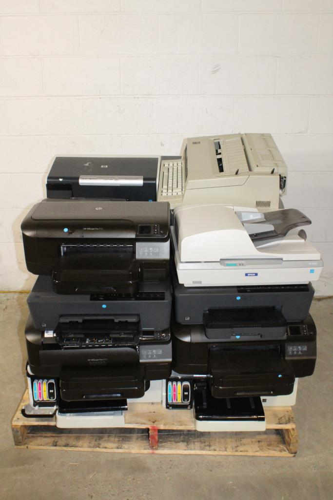 Computer Printer Lot, 10+ Pieces | Property Room