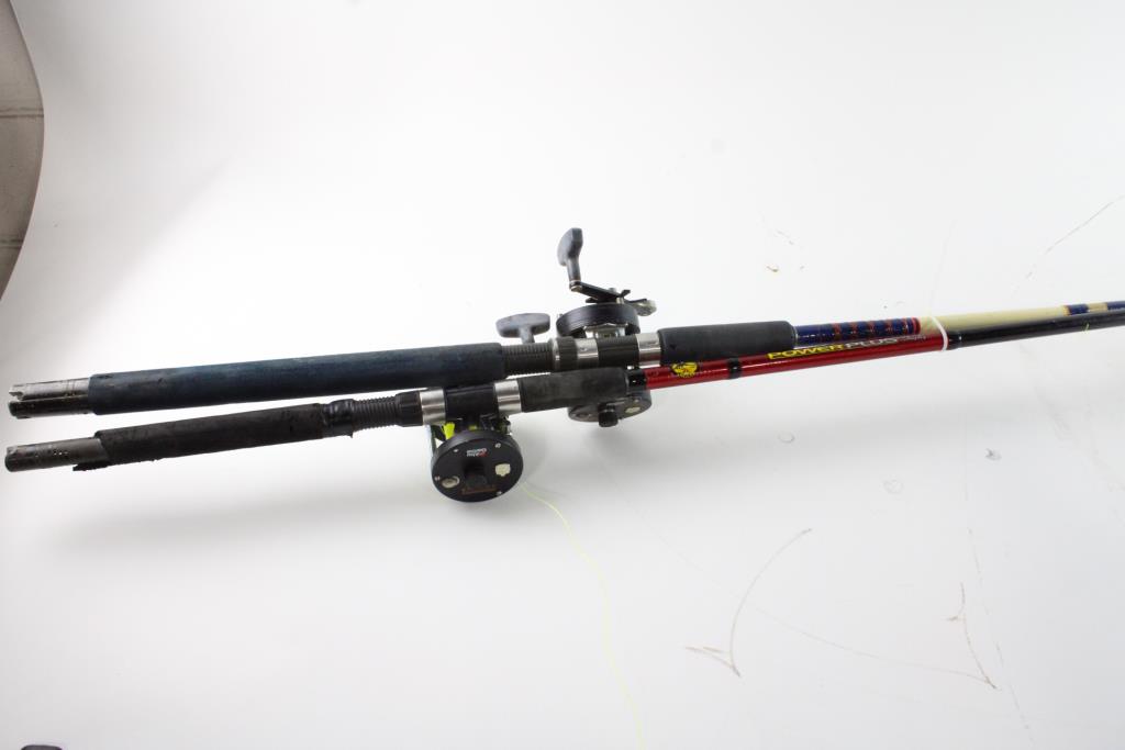 Conlon & PowerPlus Rods With Reels, 2 Pieces | Property Room