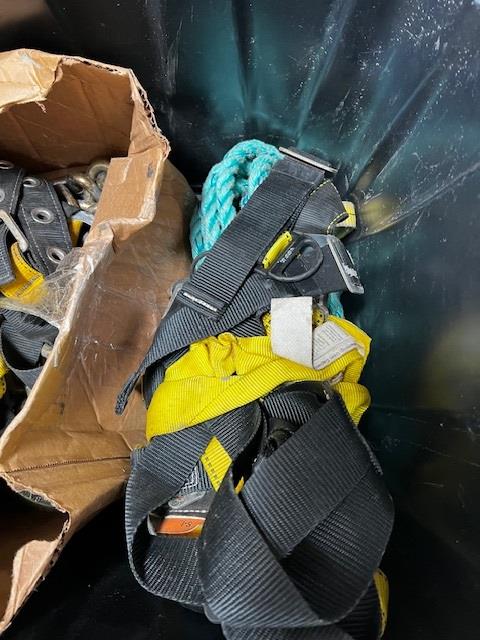 Container With Tow Straps, Chains And Rope | Property Room