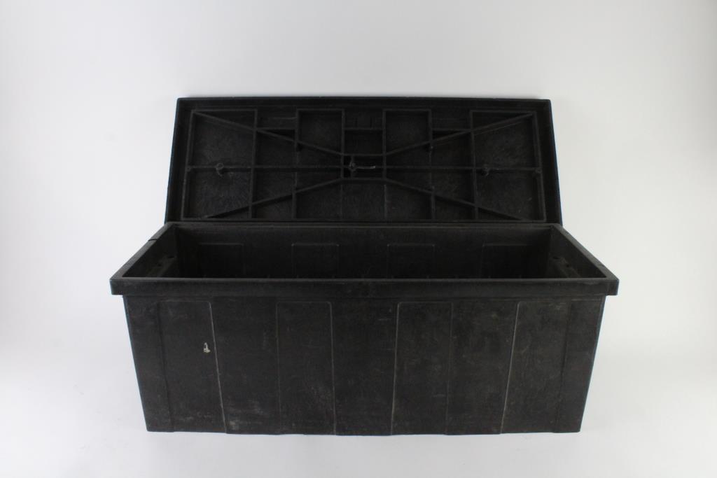 Contico Black Hinged Top Box | Property Room