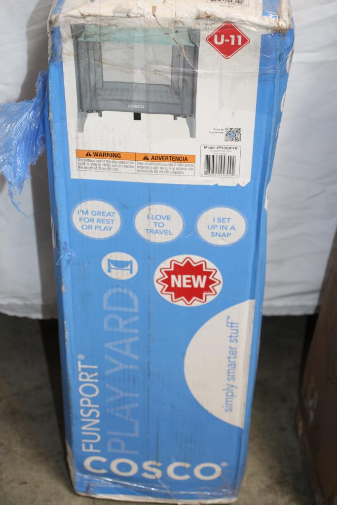 Cosco And Fizzy Baby Playpens, 2 Pieces | Property Room