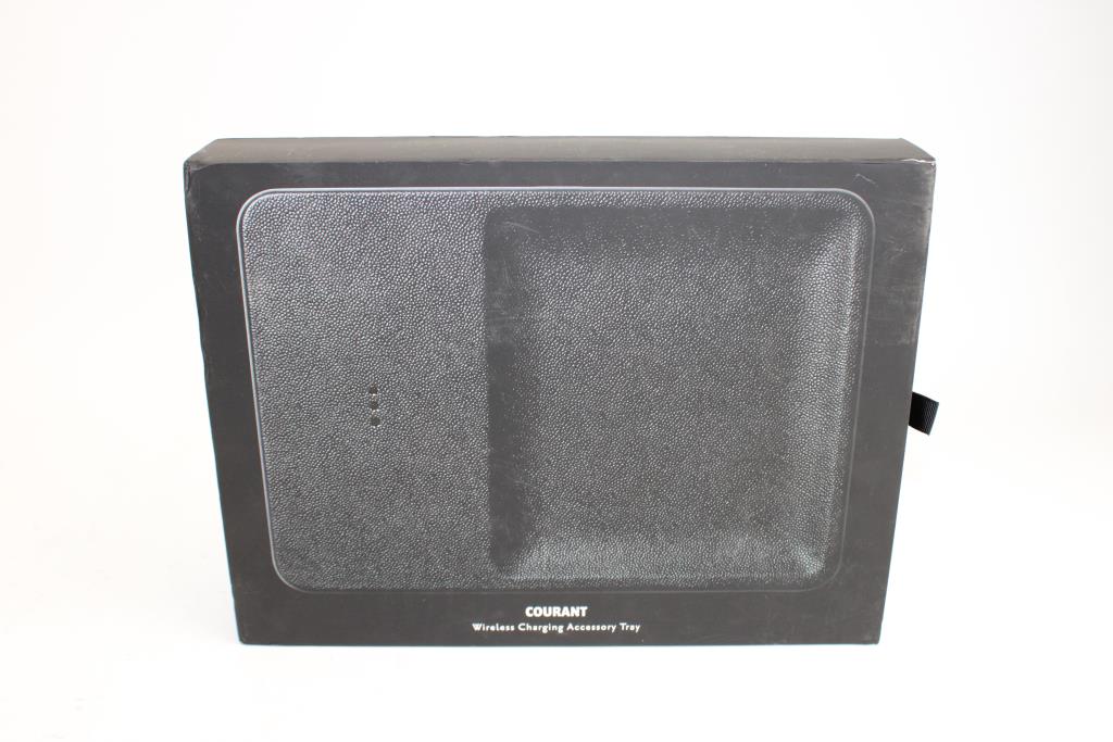 Courant Wireless Charging Accessory Tray (Model CR-C3-BK-BK) | Property ...