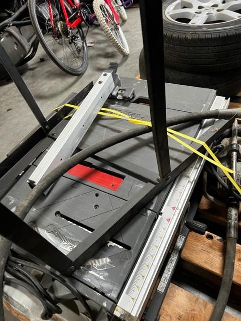 Craftsman 10 Inch Table Saw And Cement Mixer | Property Room